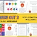 Inside Out 2 Emotions Regulation for Kids Activity Book Bundle Coloring ...