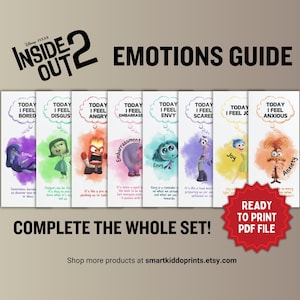 Inside Out 2 Emotions Leaflet Feelings Guide ANGER SEL Emotional ...