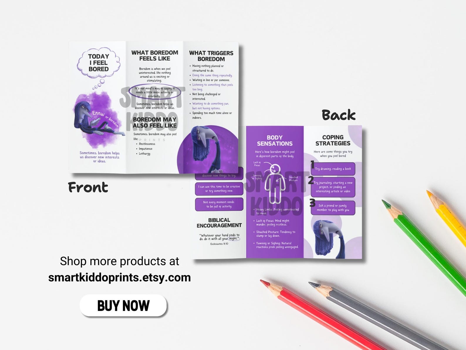 Inside Out 2 Emotions Leaflet Feelings Guide ENNUI SEL Emotional ...