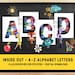 Inside Out Alphabet Classroom Decor Poster Learn Alphabet Inside Out ...