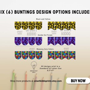 Inside Out Bulletin Board Kit Back to School Digital Download Editable ...