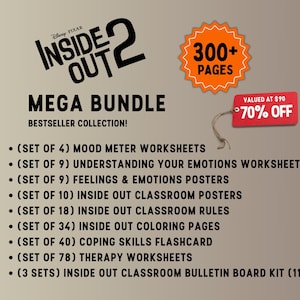 Inside Out 2 Therapy Worksheets Inside Out School Counselors Kit Kids ...