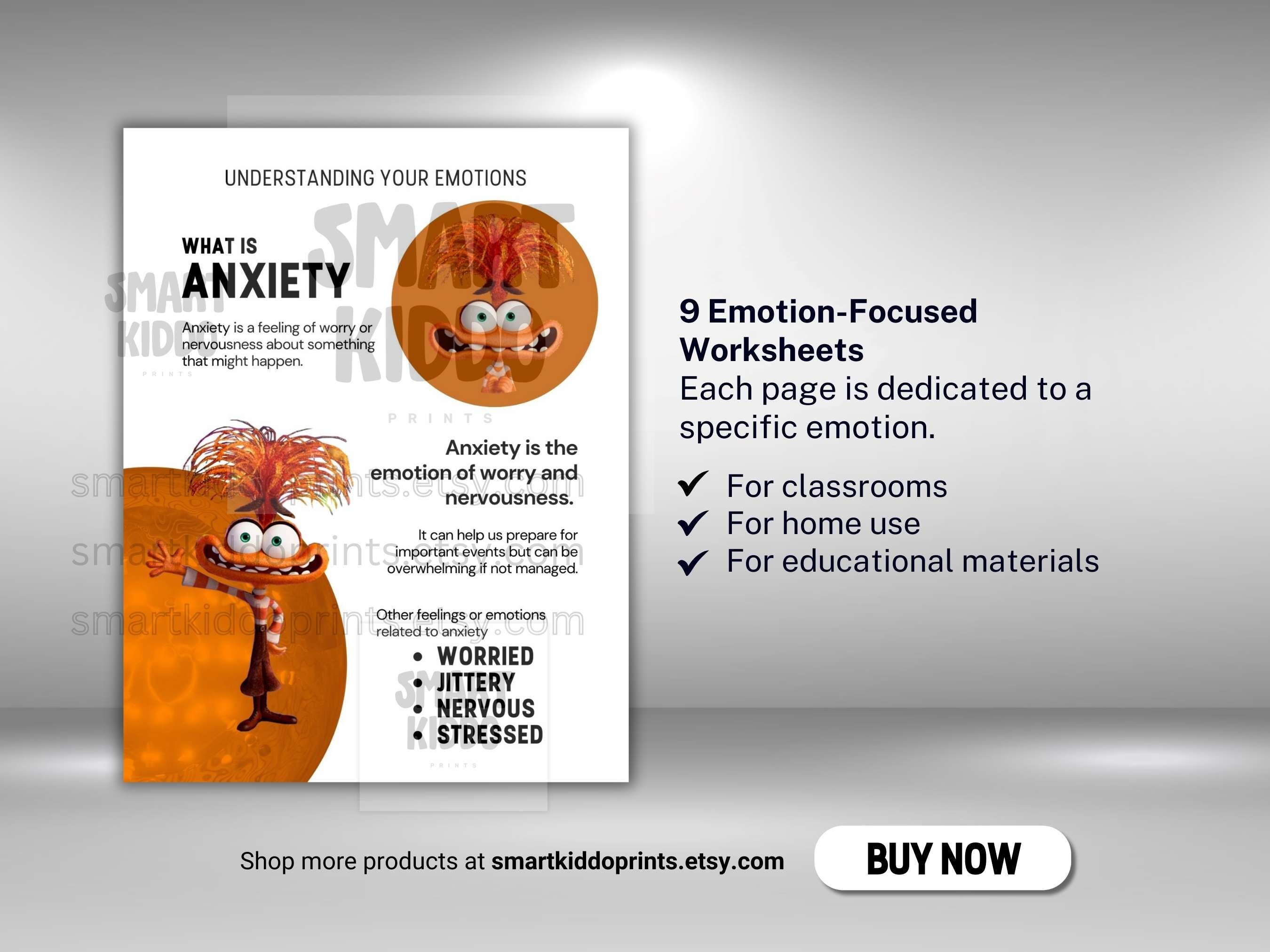 Inside Out Emotions Check in Poster Emotional Awareness Classroom ...