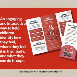 Inside Out 2 Emotions Leaflet Feelings Guide ANGER SEL Emotional ...