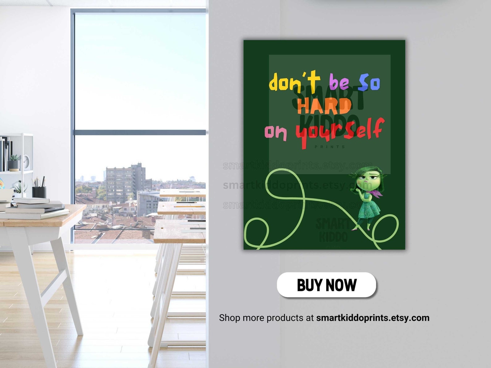 Inside Out 2 Emotions Wall Art Printable Set of 10 Positive ...