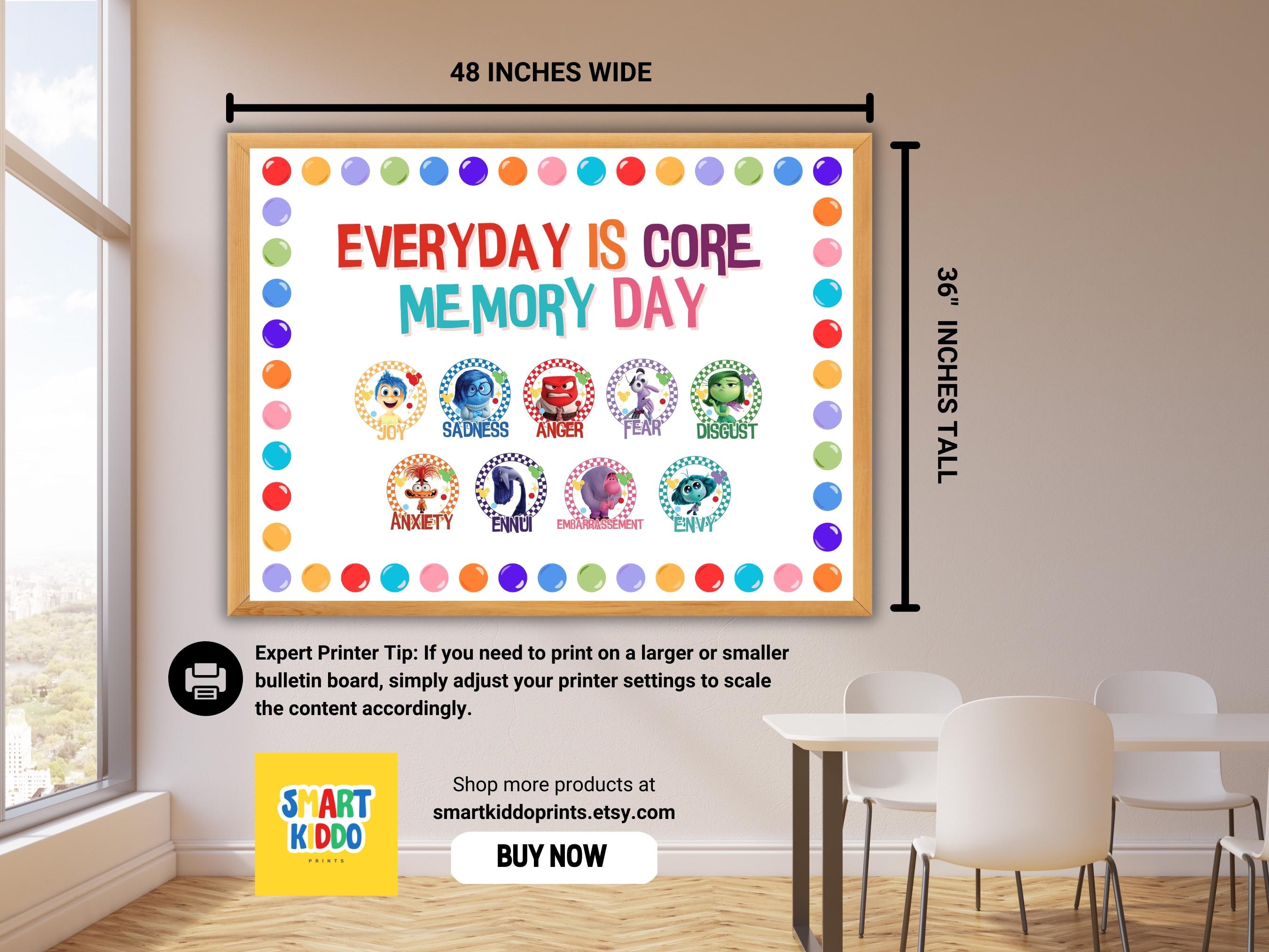 Inside Out 2 Bulletin Board Counselors Therapy Kit Classroom Bulletin ...