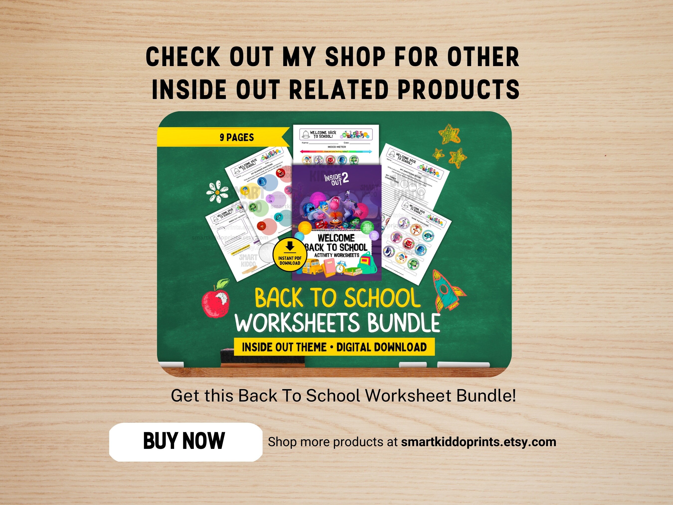 Inside Out 2 Coloring Pages Activity Busybook Feelings Emotions ...