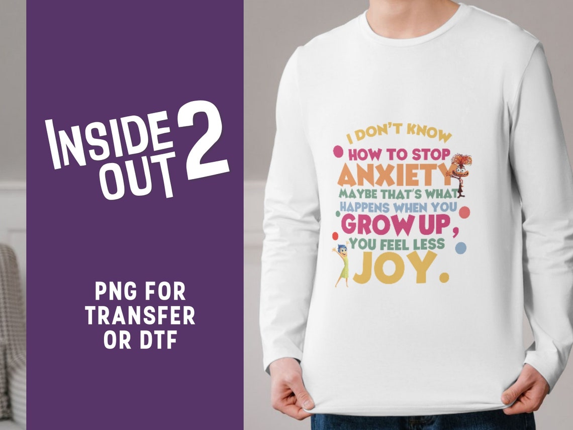 Inside Out SVG Character PNG Emotions Anger, Joy, Disgust, Sadness ...