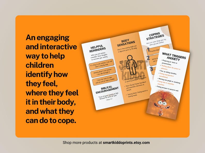 Inside Out 2 Emotions Leaflet Feelings Guide ANXIETY SEL Emotional ...