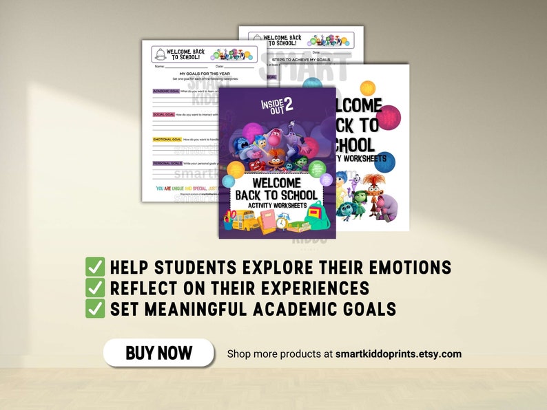 Inside Out 2 Emotions Activity Worksheet Classroom Therapy for Kids ...