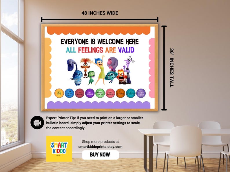 Inside Out 2 Bulletin Board for School Counselors Therapy Kit Classroom ...