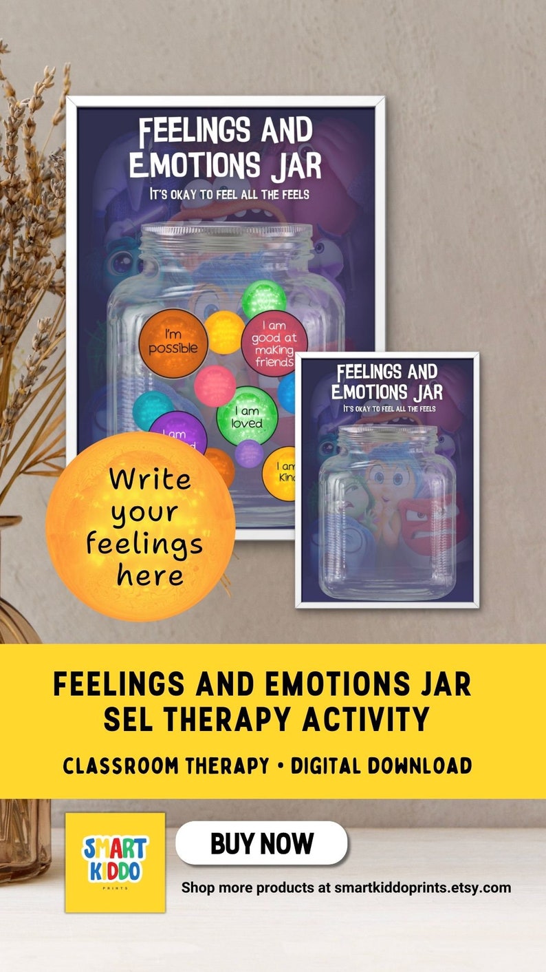Inside Out 2 Feelings and Emotions Activity Bundle Inside Out Printable ...