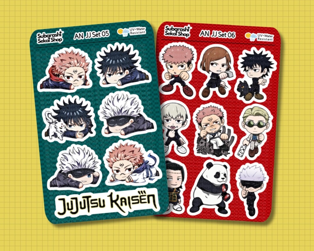 Stickers Anime / Blue Eyes Wizards / Kawaii Chibi / Sticker Sheet ...