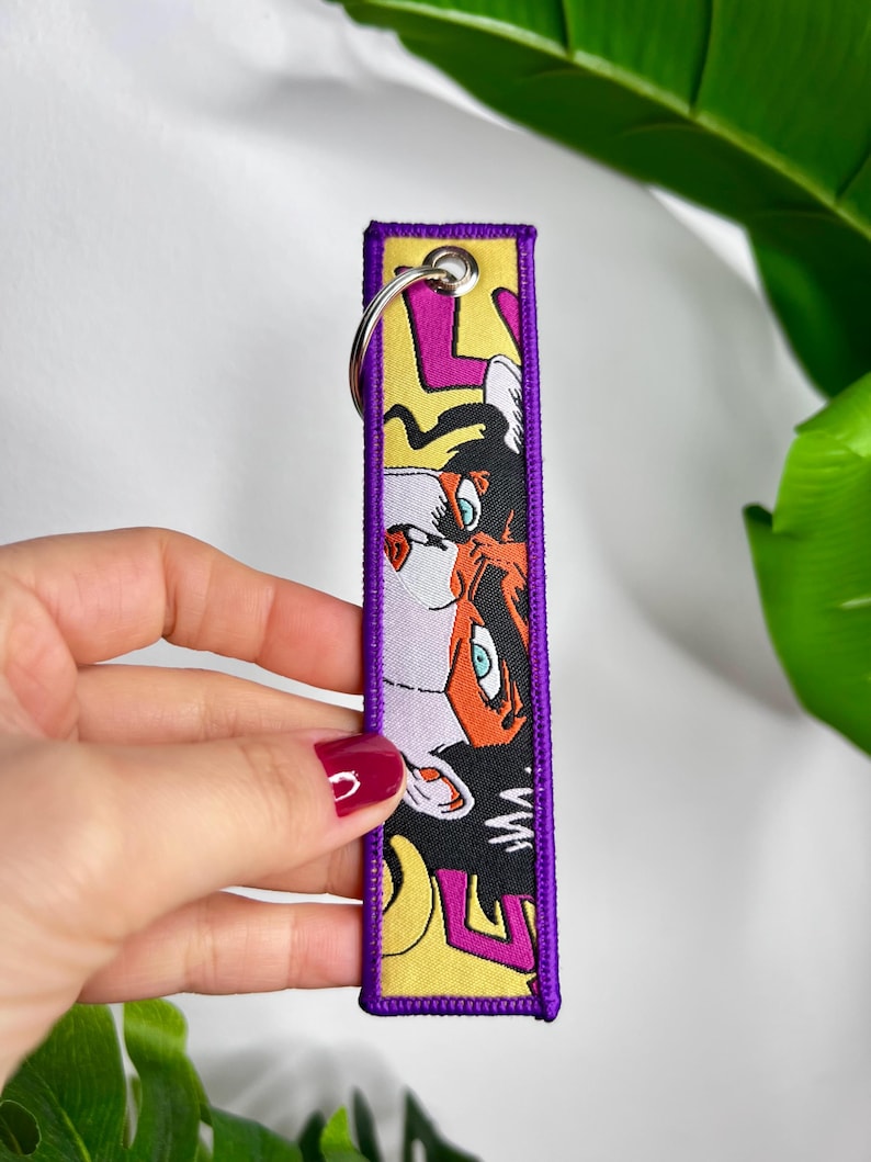 Anime Jet Tag Keychain / Double-sided – Design Jo 08 - Etsy New Zealand