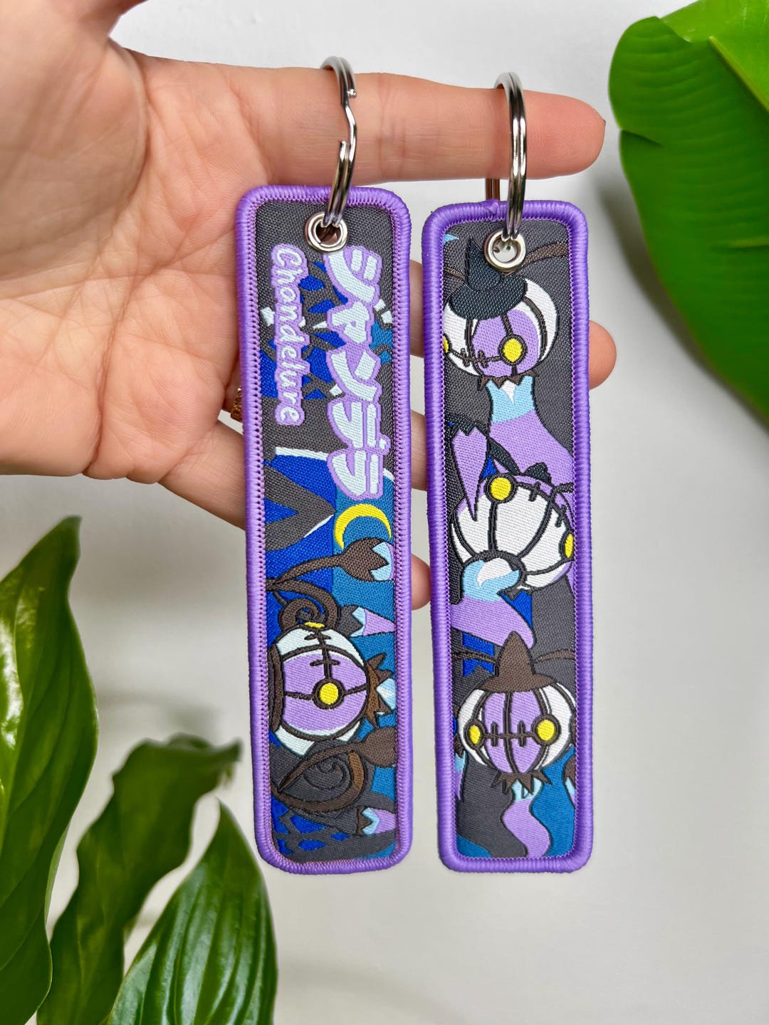 Chaveiro Anime Jet Tag • Bordado em ambos os lados • Design Chand 01 ...