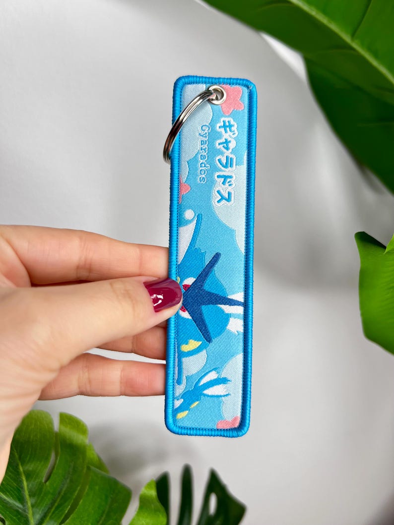Keychain Pokémonanime Jet Tag Keychain / Double-sided – Design Gya 03 ...