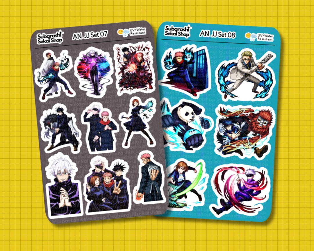 Stickers Anime / Blue Eyes Wizards / Kawaii Chibi / Sticker Sheet ...