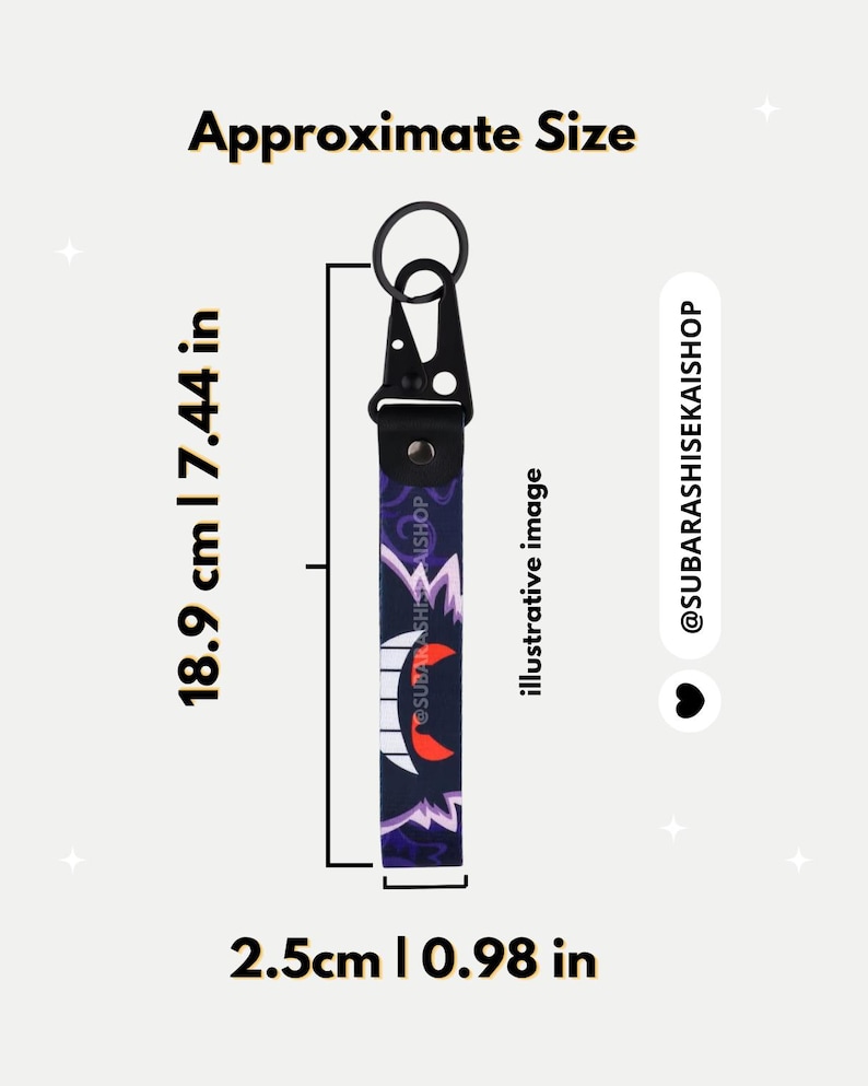 Anime Keychain / Anime Key Strap / Key Strap for Otaku Fans, Kawaii ...