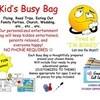 Busy Bag for Kids, Boredom Buster, Kid Entertainment, Educational Game ...