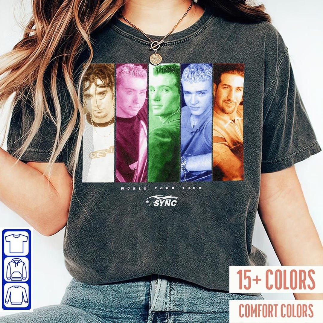 NSYNC 1998 World Tour Winterland Shirt, Nsync Shirt Vintage, Nsync ...