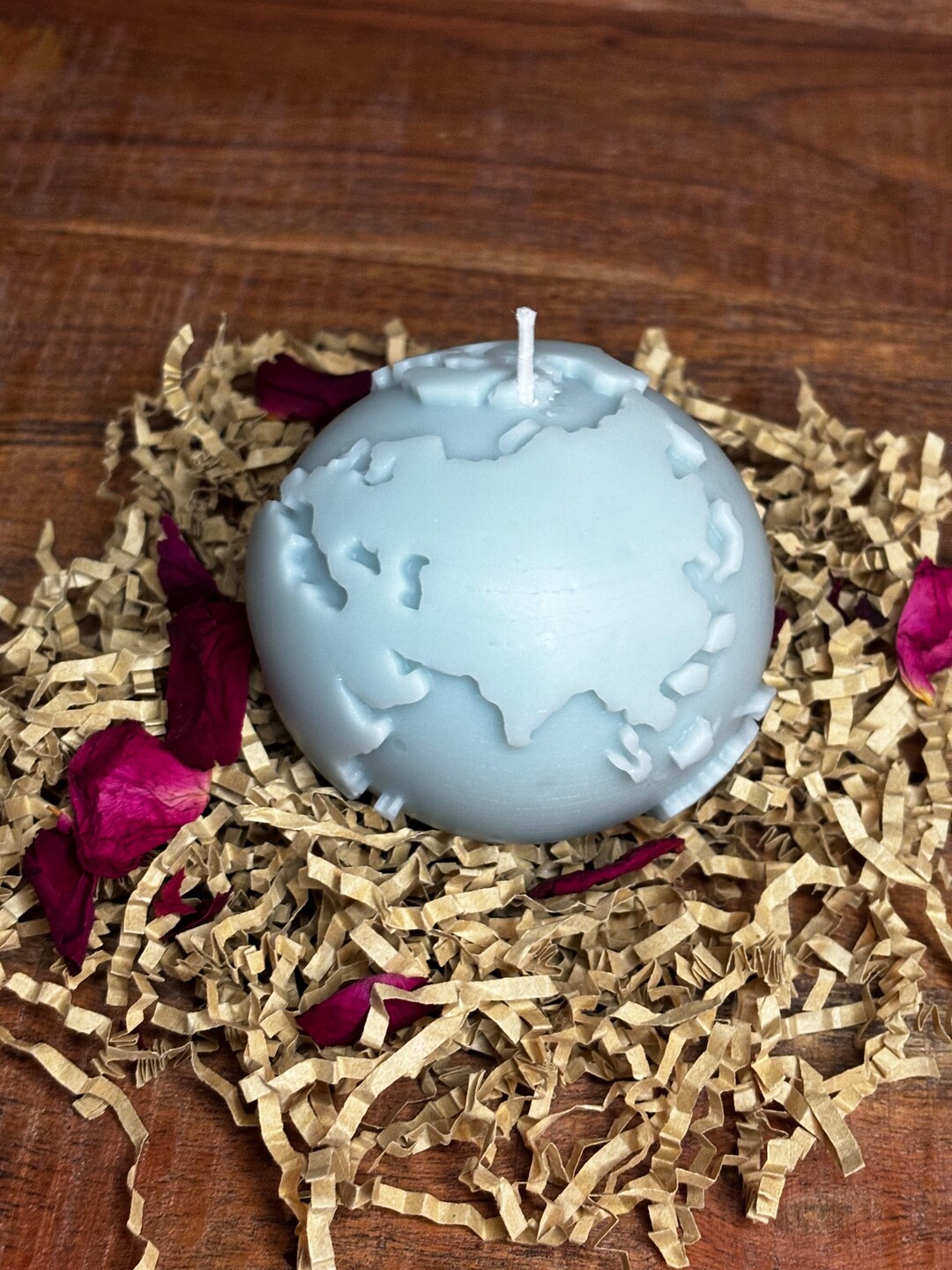 Earth Candle, Globe Pillar Candle, Space and Sky Scented Candles - Etsy