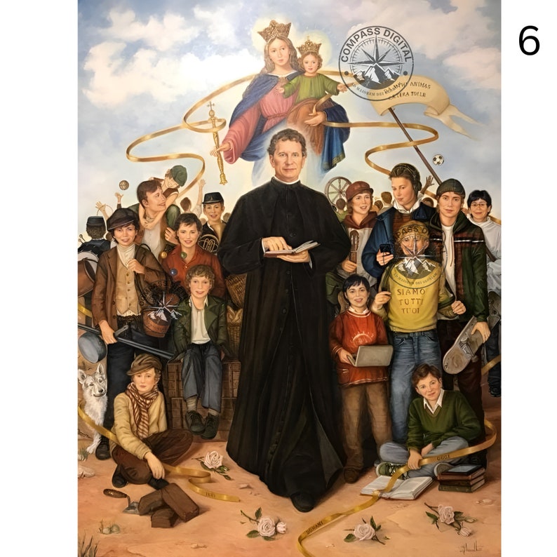 Multiple Pictures of St John Bosco, the Dreams of Saint John Bosco, the ...