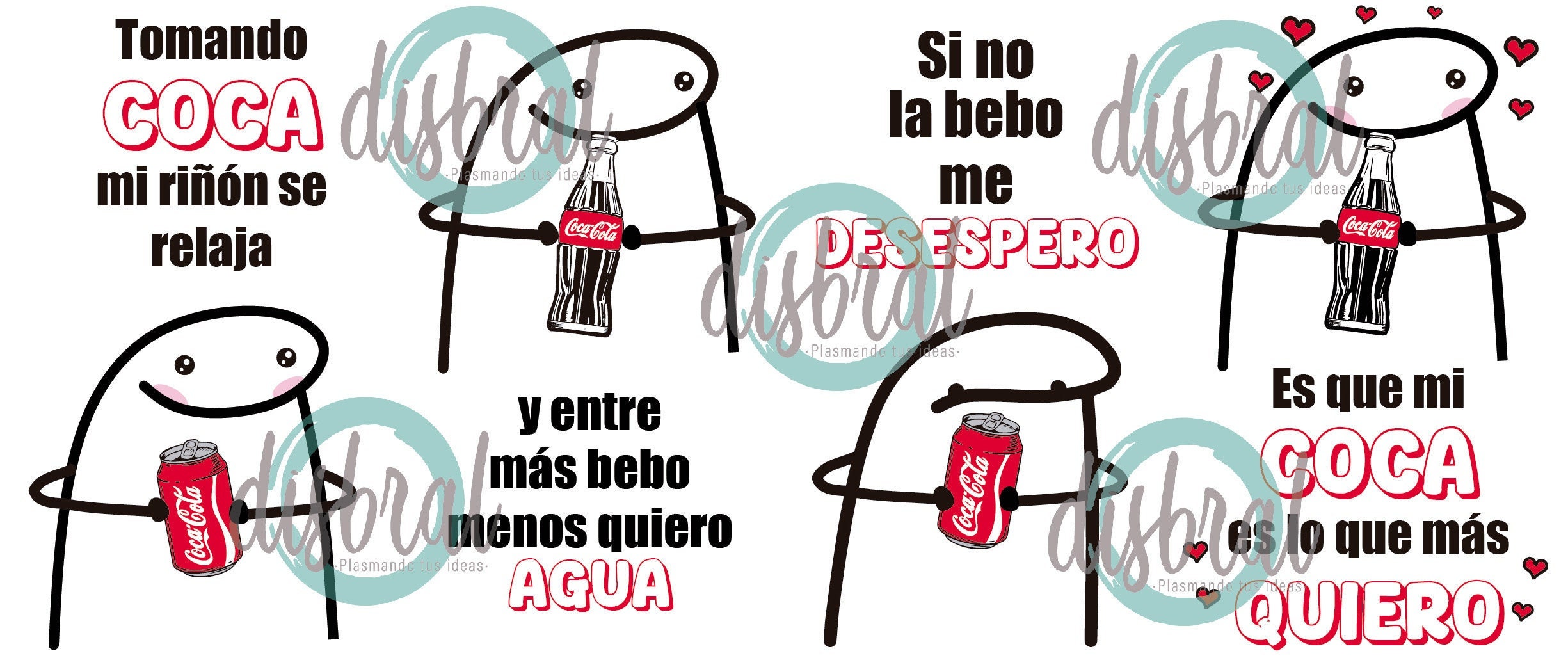 Taza Tomando Coca mi riñón se relaja - Etsy España