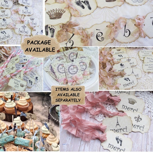 French Baby Shower - Etsy