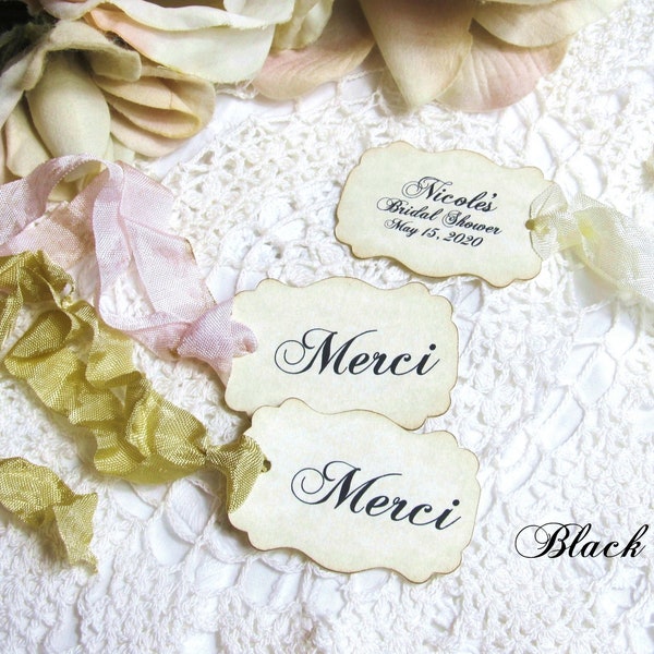 Wedding Favor Tags - Etsy
