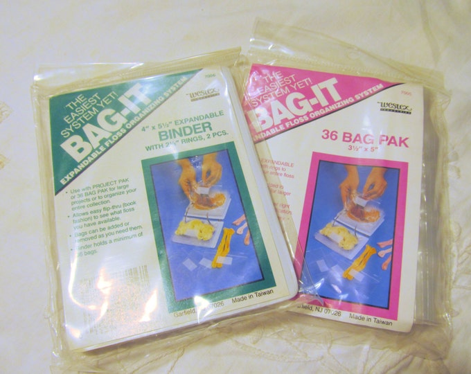 Westex Bag It Floss Organizer Binder - Cross Stitch Organizer ...