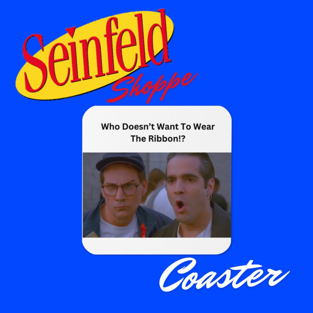 Who Doesnt Want to Wear the Ribbon Coaster - Etsy