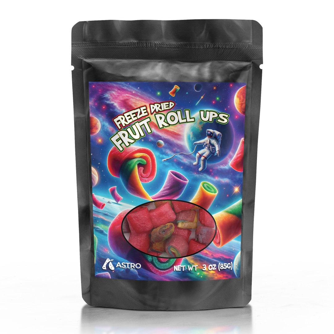 Freeze Dried Fruit Rolls Ups 3 Oz 85g Bag - Etsy