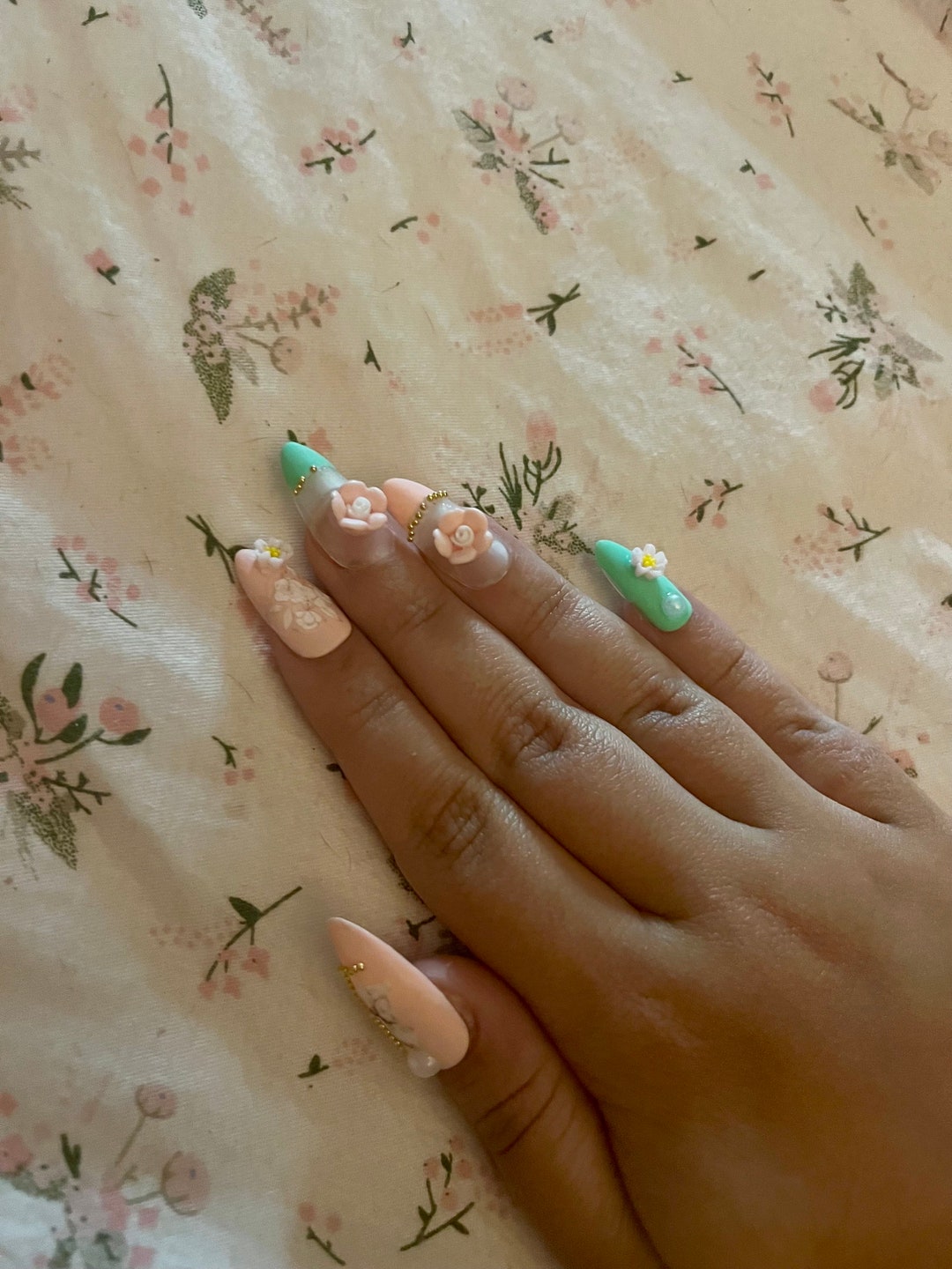 Bridgerton Nails - Etsy