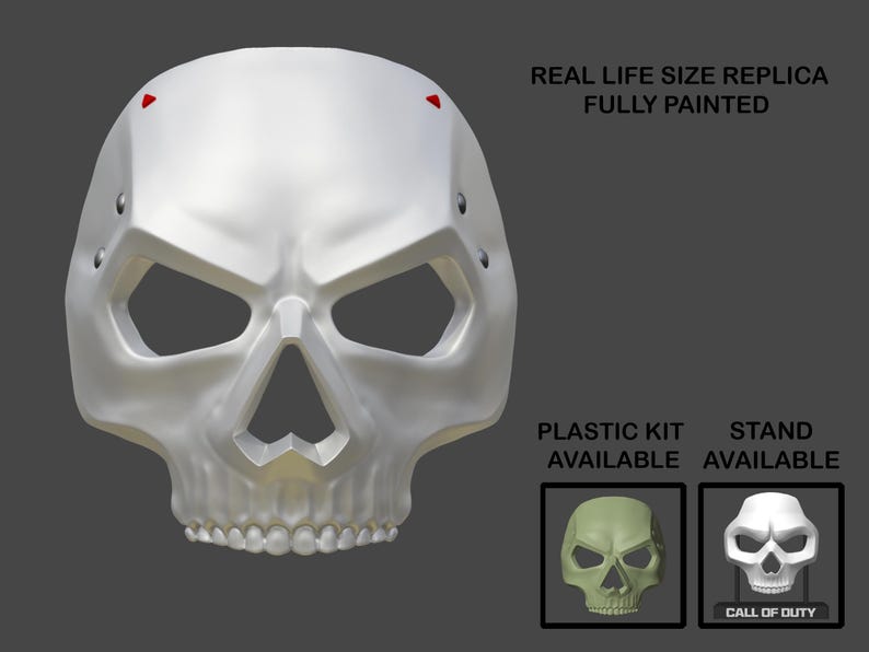 Call of Duty Ghost Mask Red Team 141 vault Edition MWII From Modern ...