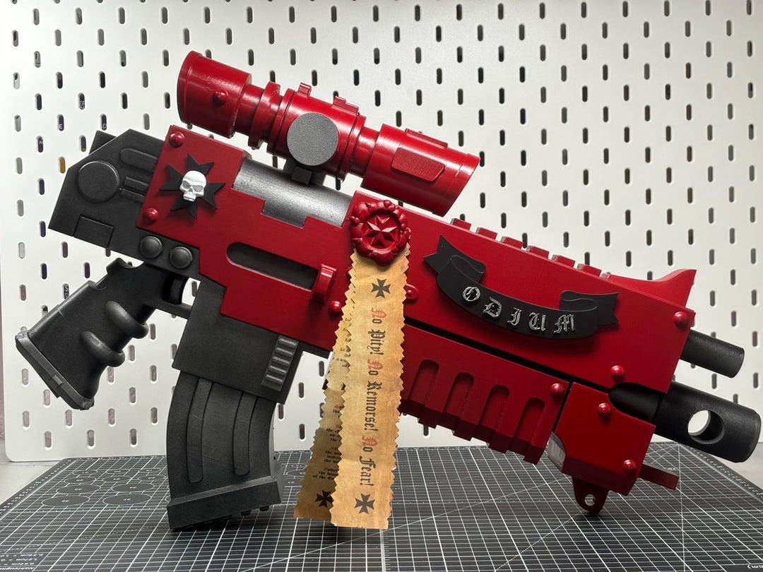 Bolter Rifle Secondborn Inspired, Fanmade, Toy, Non Functioning, Free ...