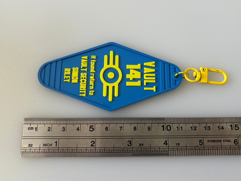 Call of Duty X Fallout Vault Key Keychain 3D Printed With Task Force 141 Operators - Etsy