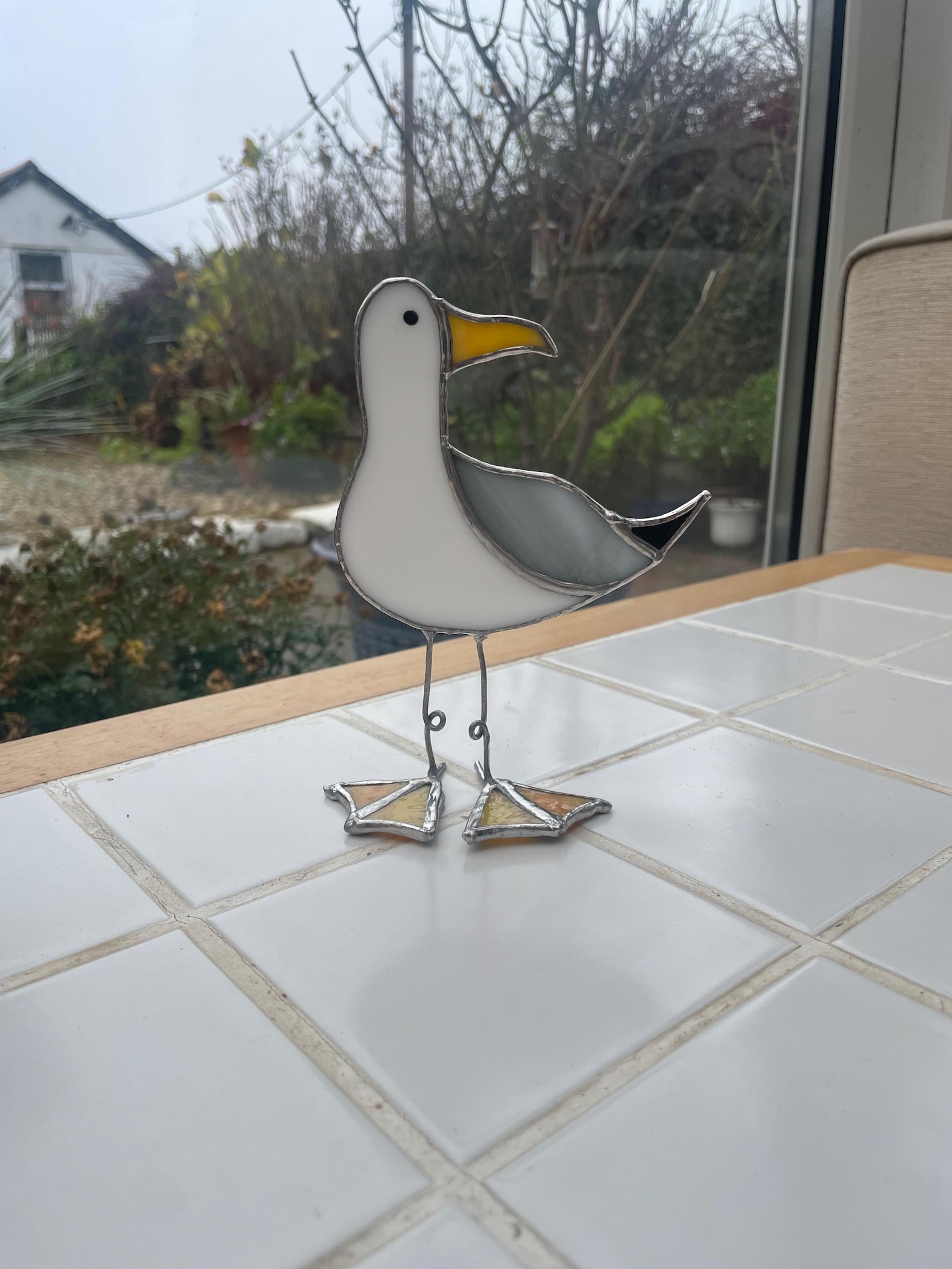 Stained Glass Seagull - Etsy