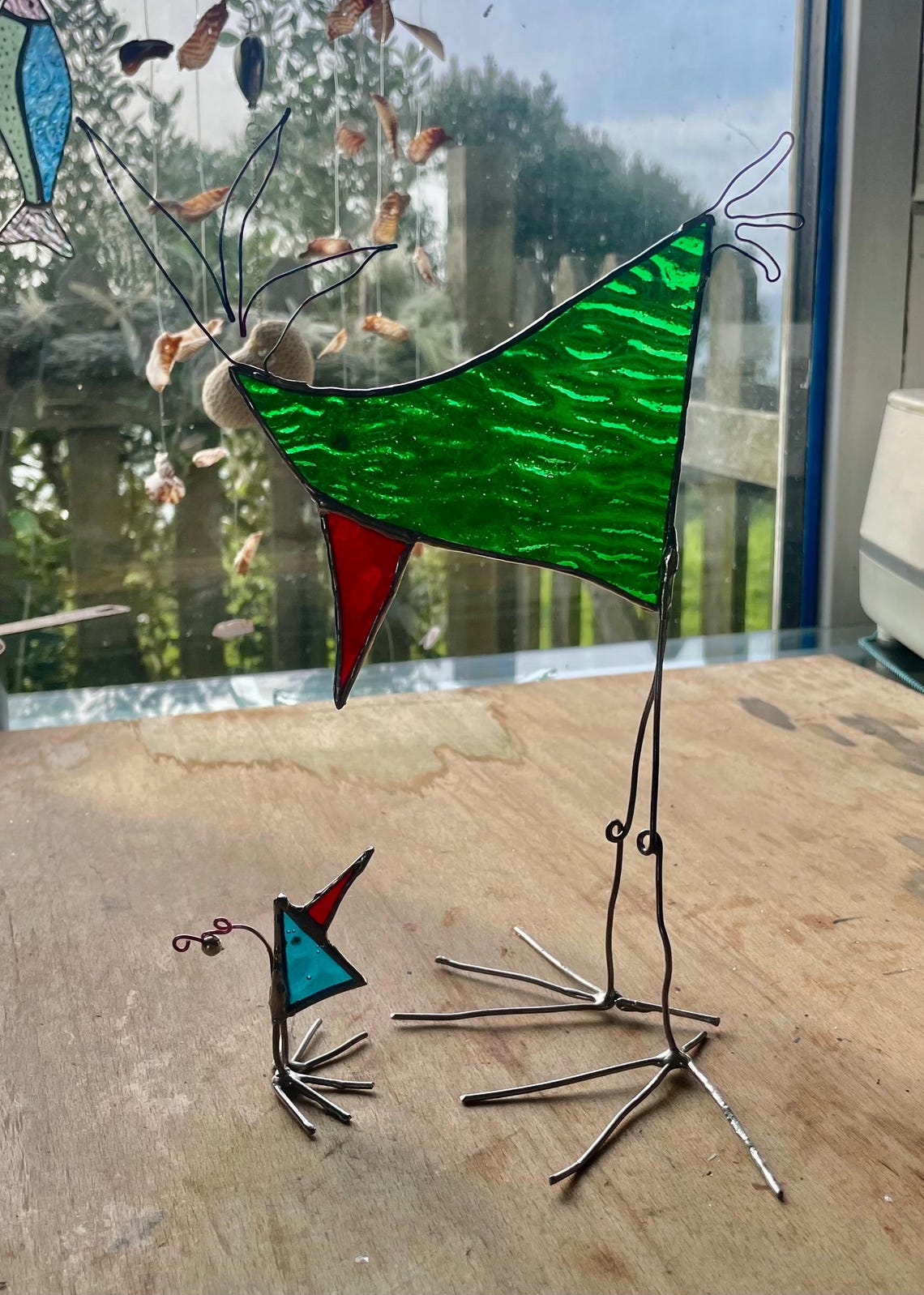 Stained Glass Scappy Birds - Etsy