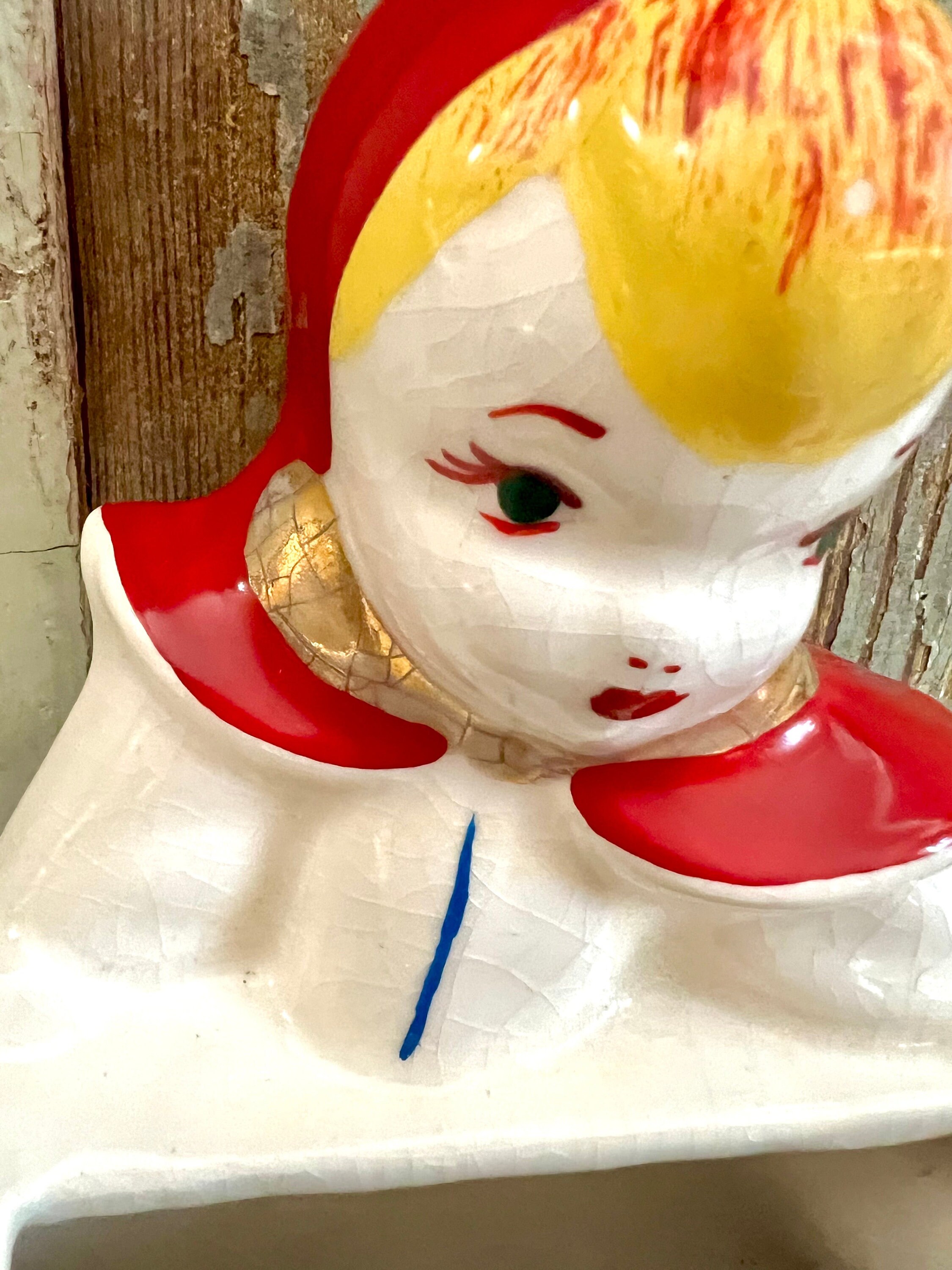 Hull Little Red Riding Hood Wall Planter - Etsy