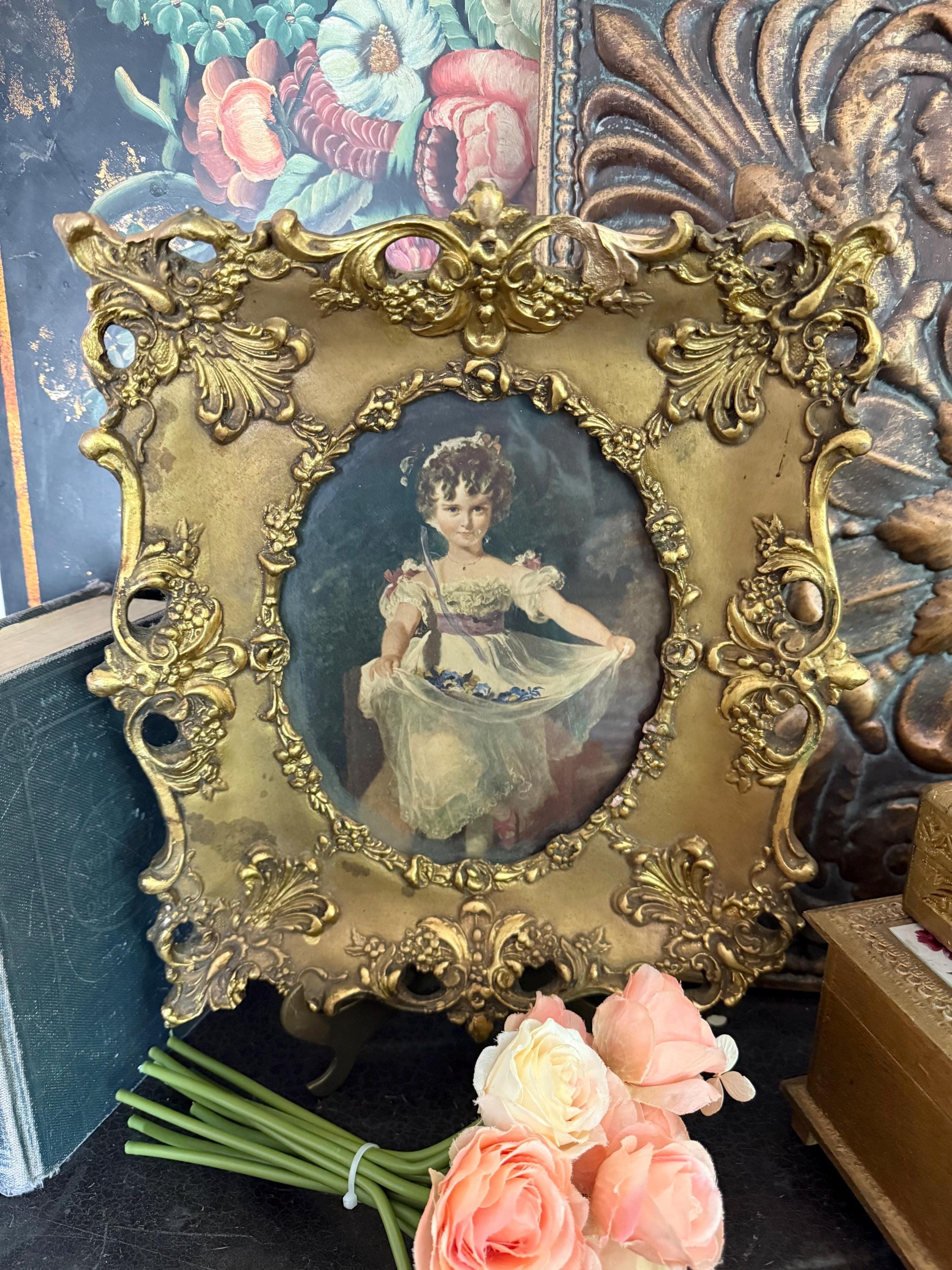 Miss Murray Print in Ornate Gold Frame - Etsy