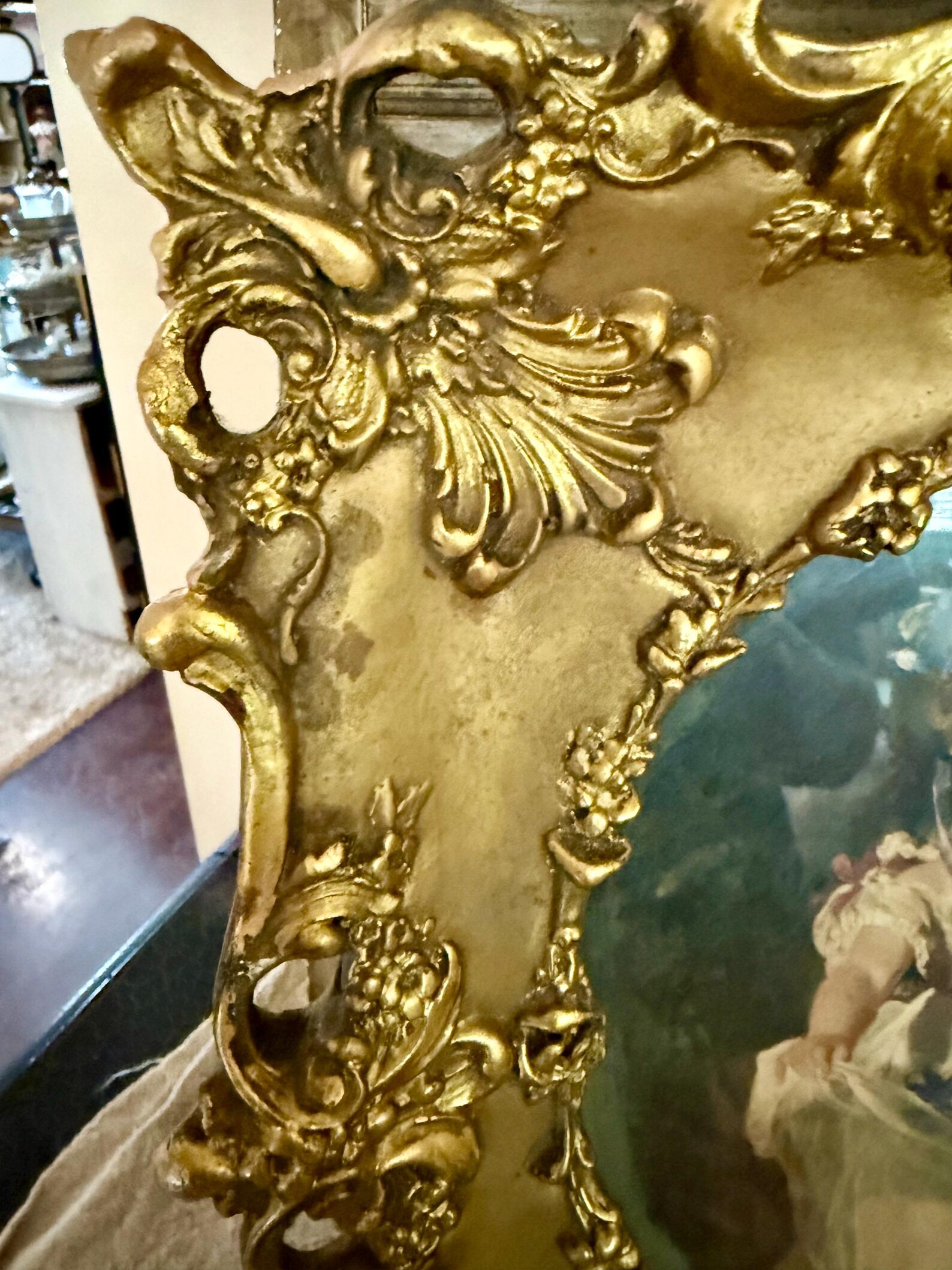 Miss Murray Print in Ornate Gold Frame - Etsy