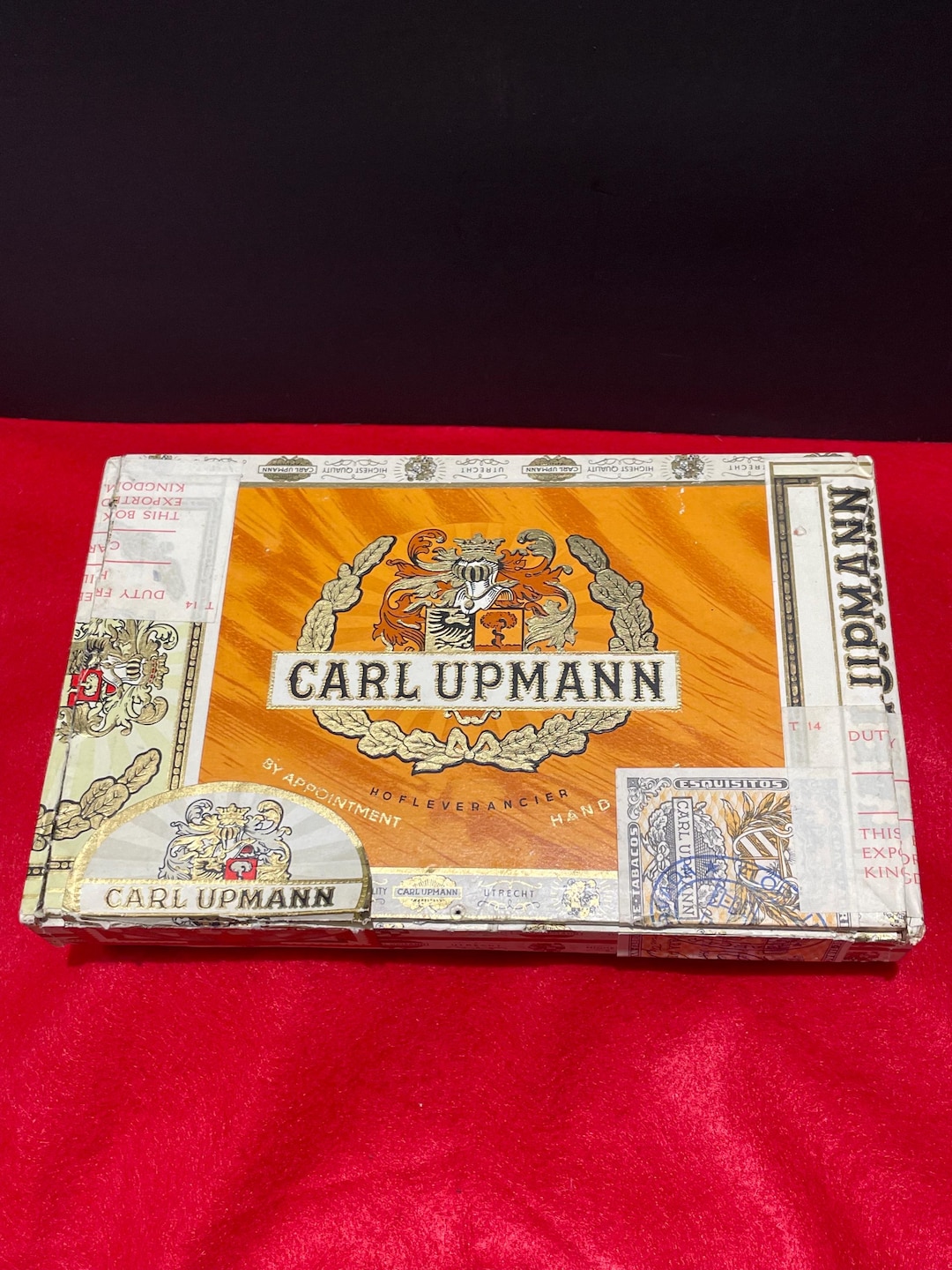 Carl Upmann 1960’s Cigar Box - Etsy
