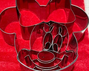 Minnie Mouse Cookie and Fondant Cutter - Etsy