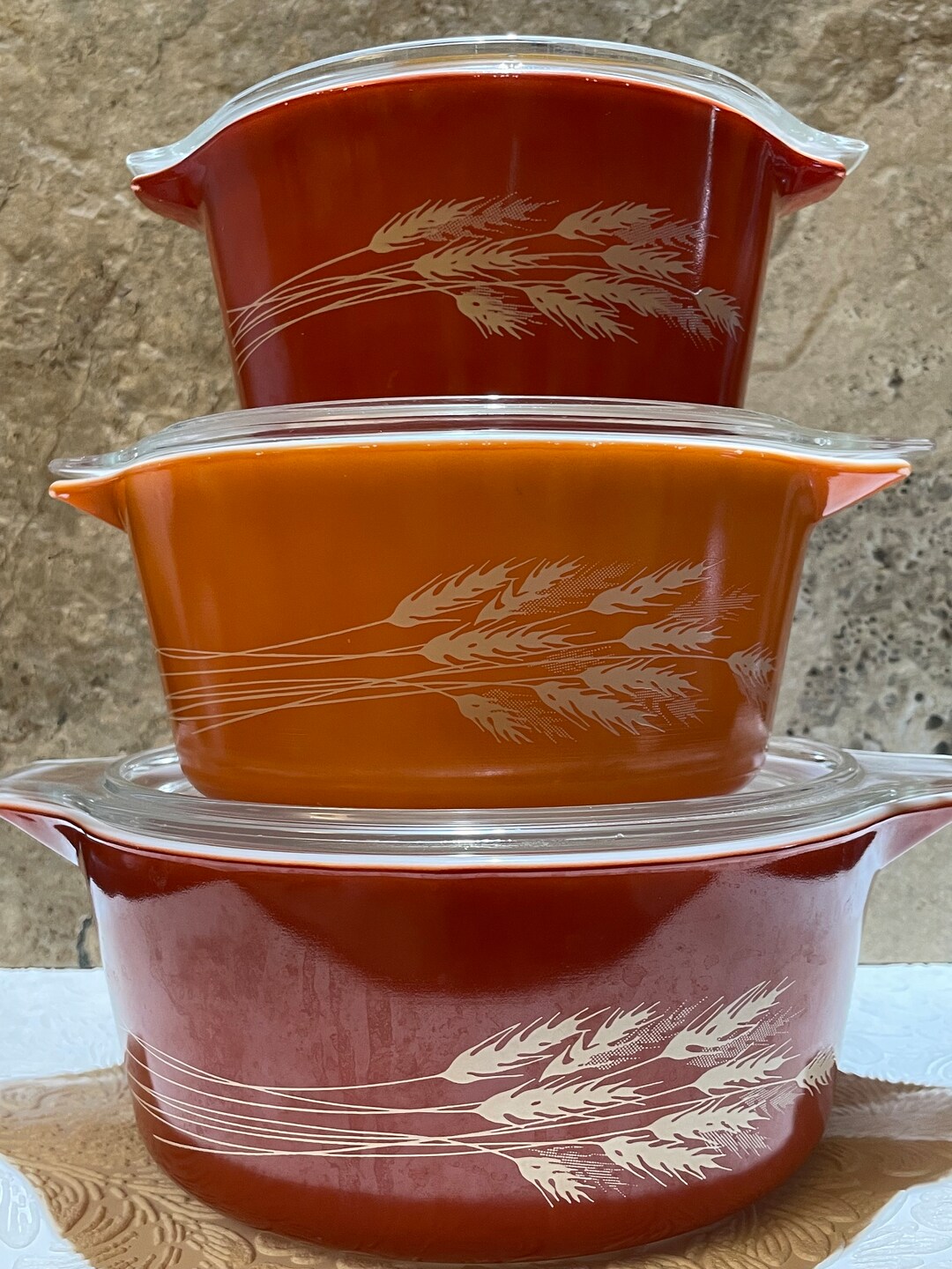 Vintage Pyrex Harvest Wheat - Etsy