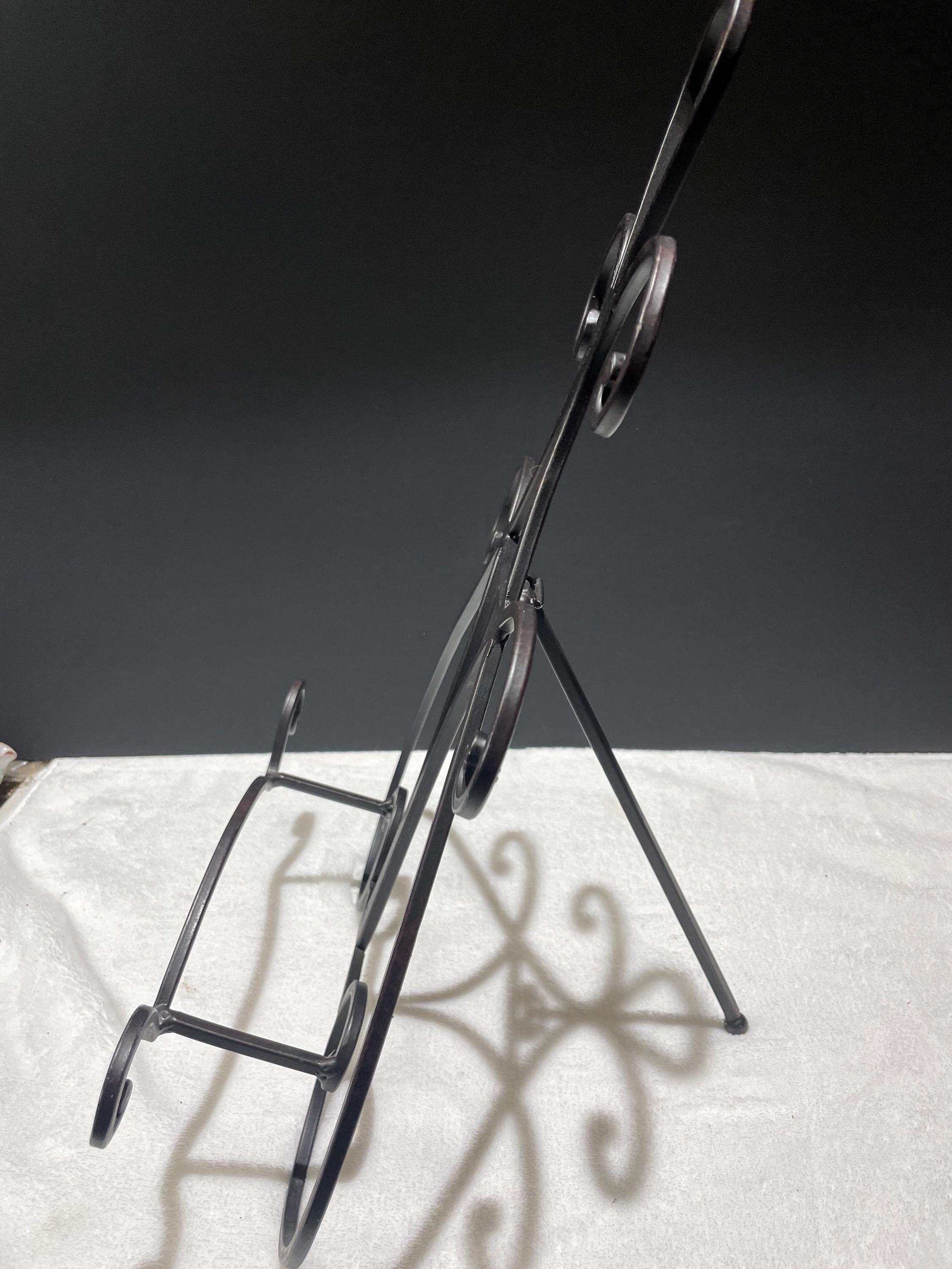 Wrought Iron Book Stand - Etsy