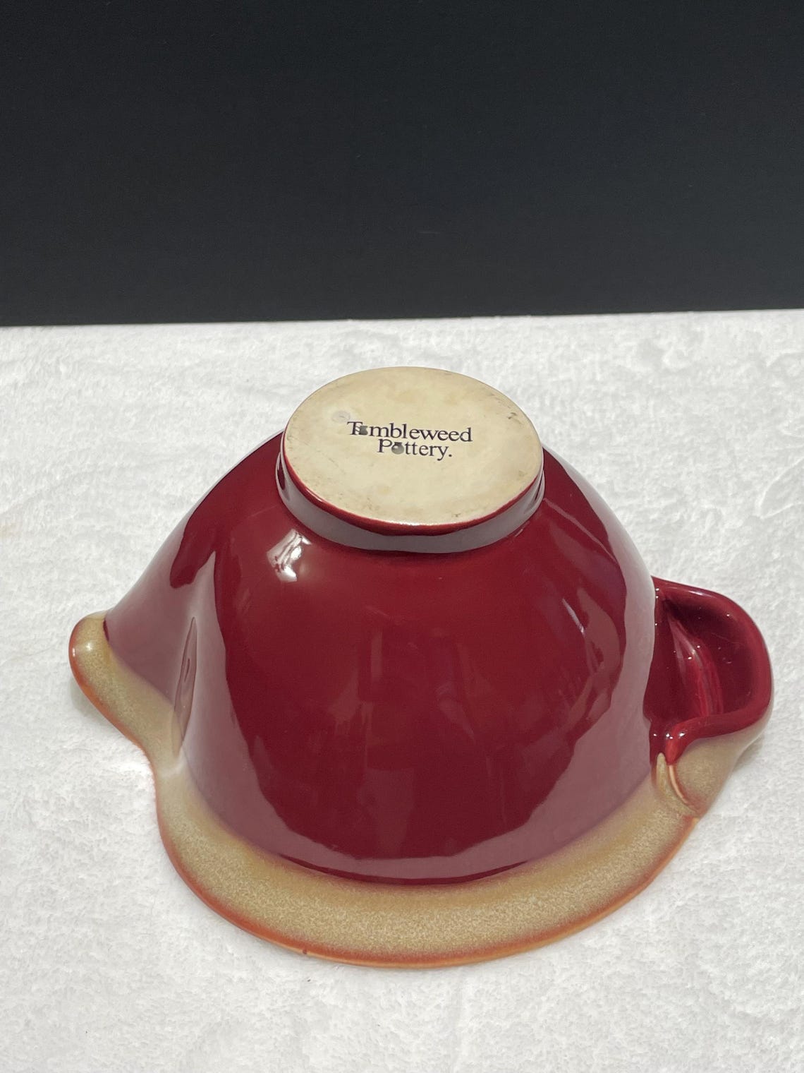 Tumbleweed Pottery Red Drip Glaze Gravy/sauce Boat - Etsy
