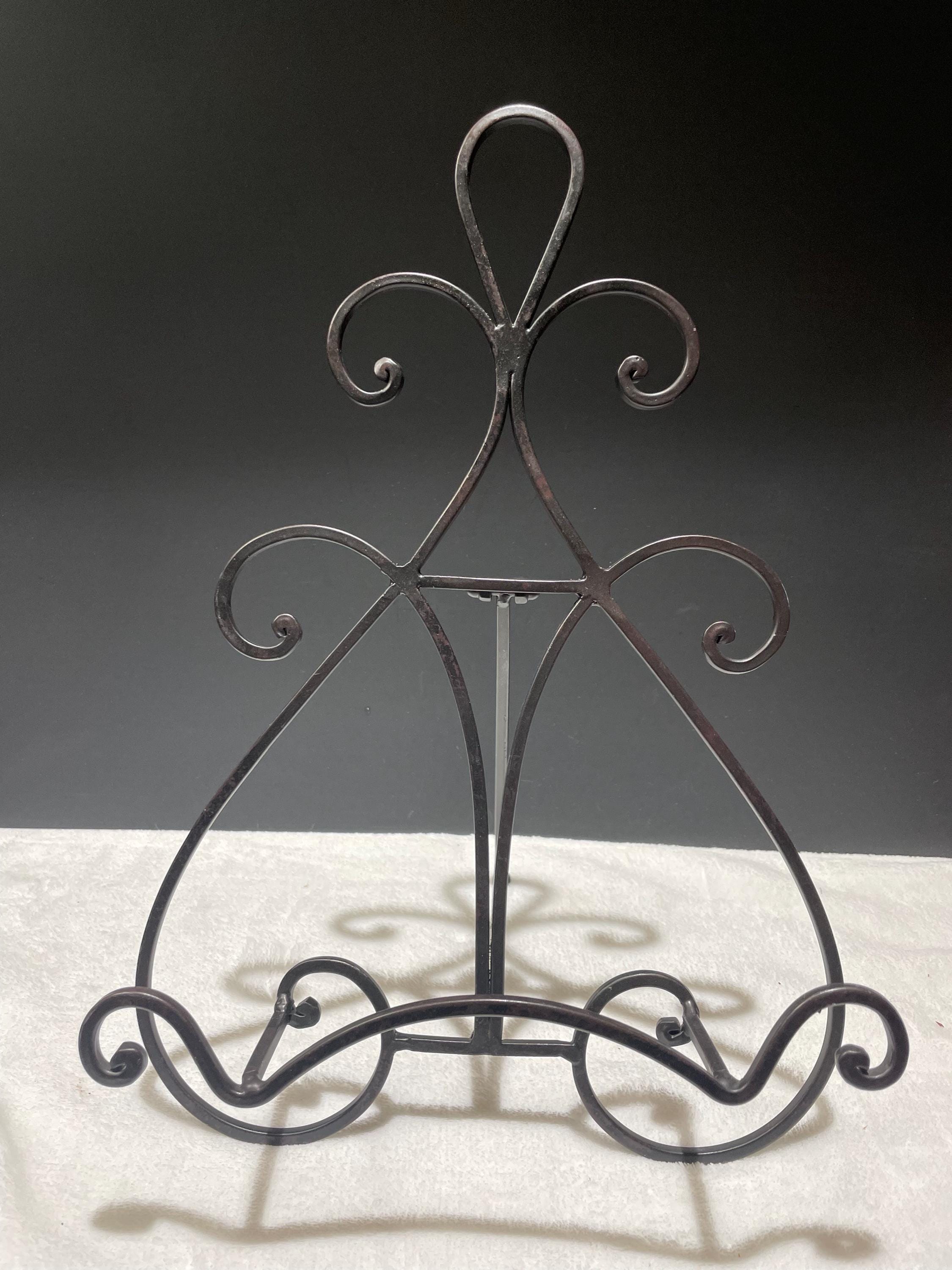 Wrought Iron Book Stand - Etsy