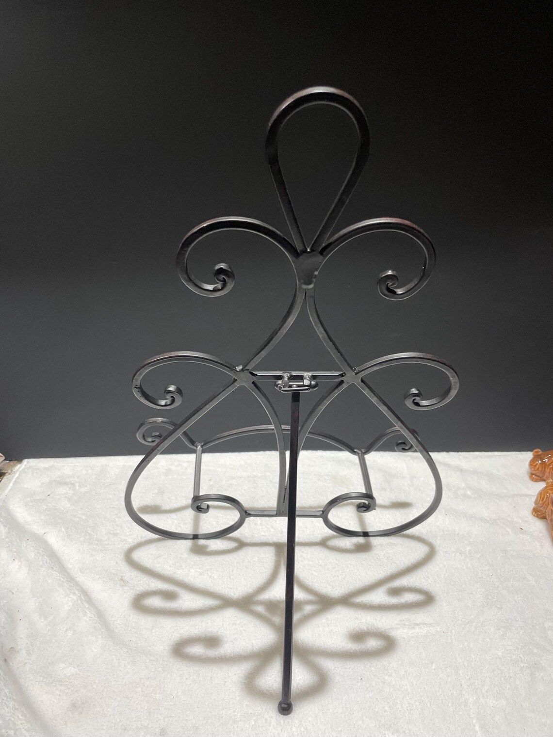 Wrought Iron Book Stand - Etsy