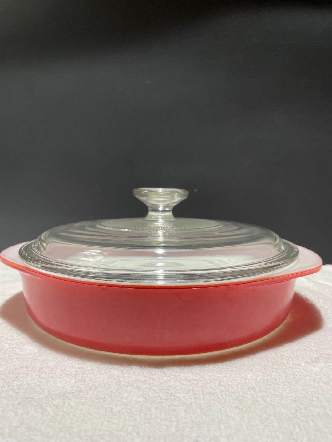 Pyrex Pink Flamingo 221, 8 Casserole/cake Dish With Lid - Etsy