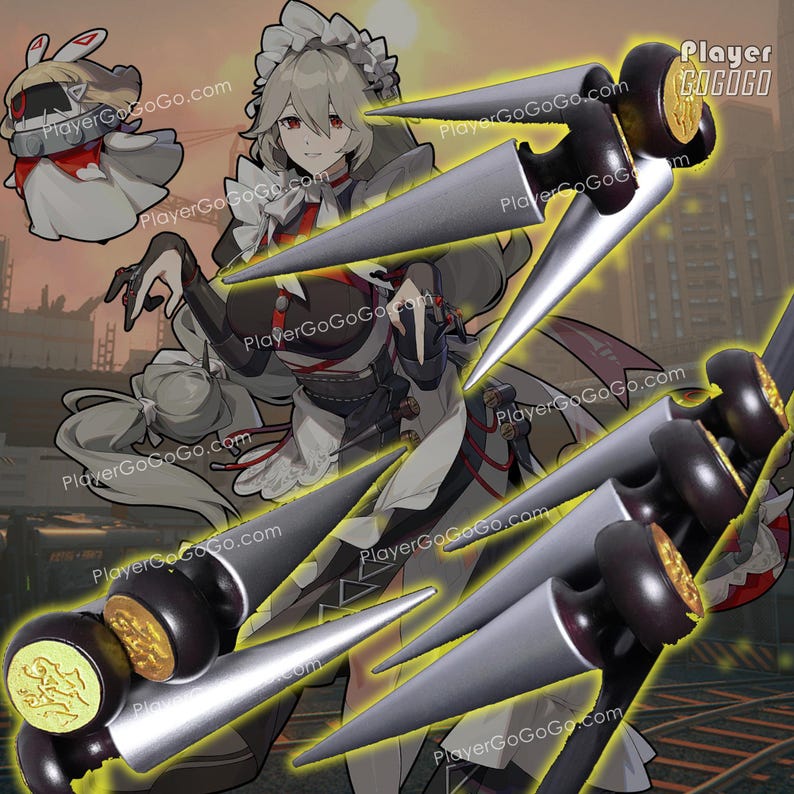 Zenless Zone Zero Alexandrina Sebastiane Cone Set of 6 for Cosplay, ZZZ ...